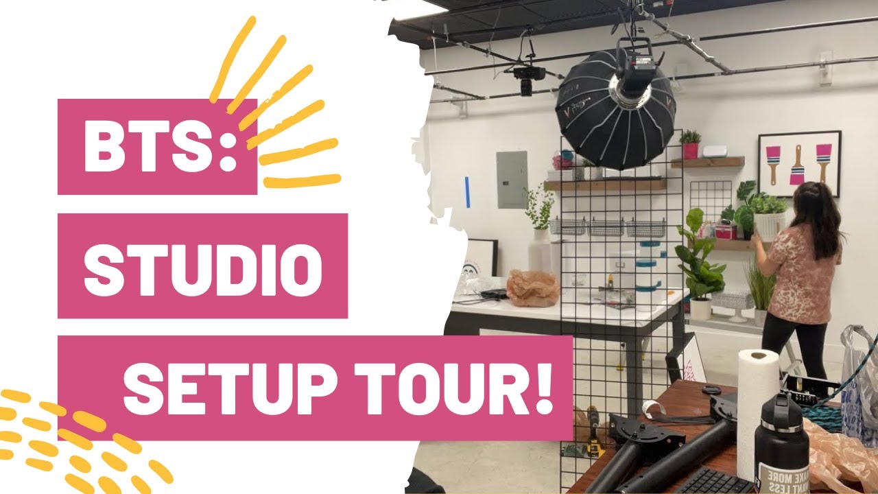 BTS: STUDIO SETUP TOUR! - Makers Gonna Learn