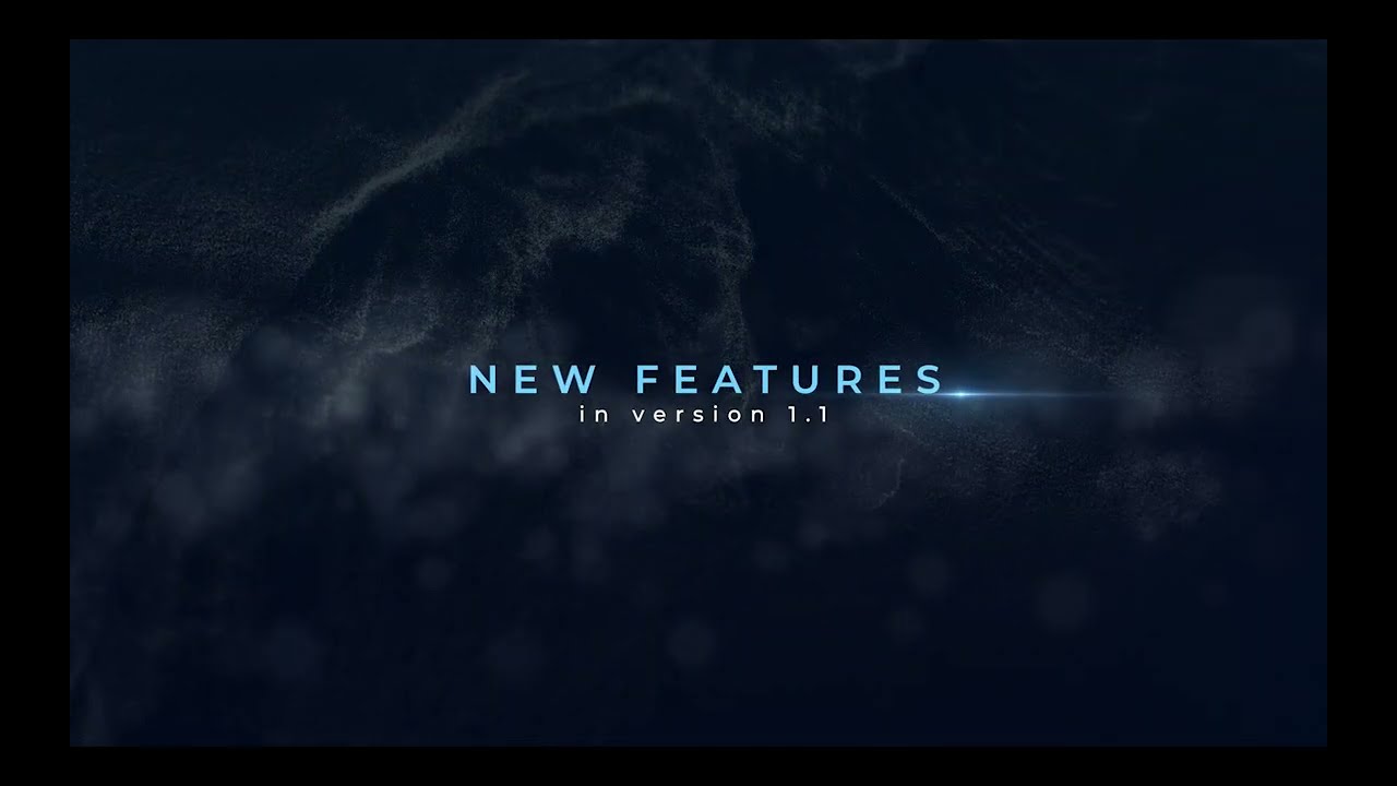 Spacelab Version 1.1 - New Features