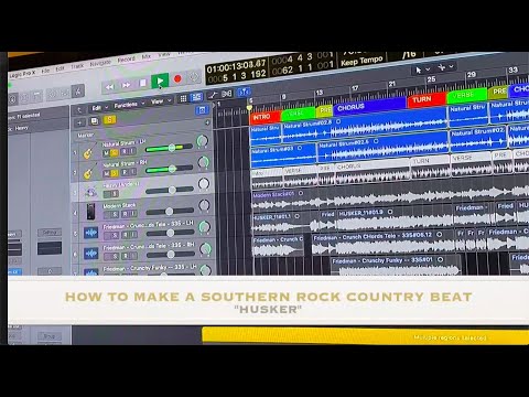 HOW TO MAKE A COUNTRY BEAT in Logic Pro X - Chris Stapleton HARDY Eric Church Jason Aldean