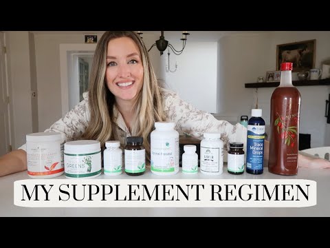Best Supplements for NOURISHMENT + LONGEVITY | My Current Regimen | Becca Bristow RD
