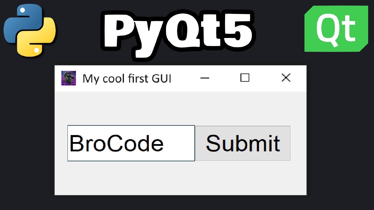 Python PyQt5 LINE EDITS are easy! 💬