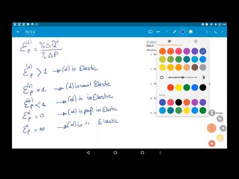 BECO210_Chapter 20_Worksheet 4 Solving_Elasticity _PB5 A
