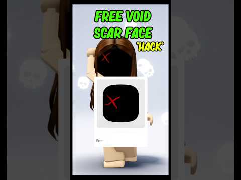 FREE VOID SCAR FACE HACK! #roblox #robux #freeitems
