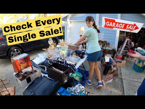 We ALMOST Didn't Stop At This STELLAR Garage Sale!