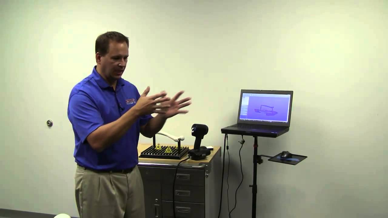 EMS Creaform Go!SCAN 3D Scanner Demo