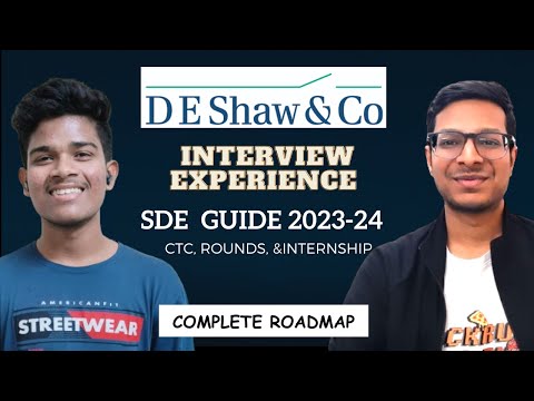 DE Shaw Interview Experience, SDE Guide with the @SahilAgrawal-0911 #placement #internship