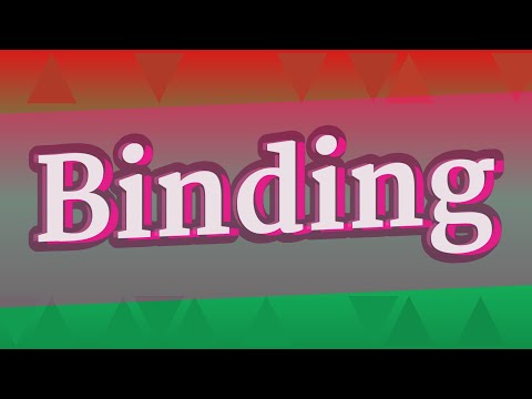 BINDING pronunciation • How to pronounce BINDING