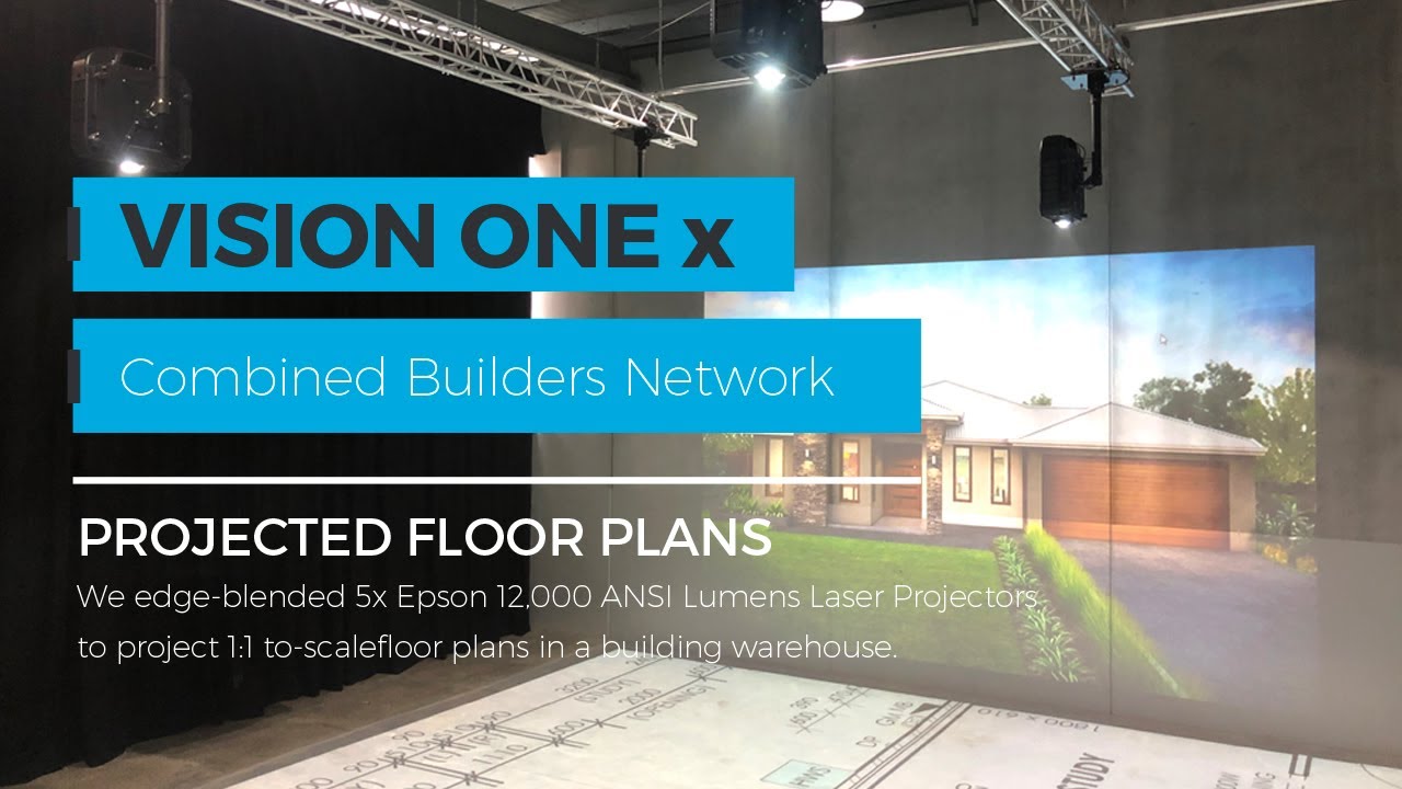 Combined Builders Network Projected Floor Plans by Vision One