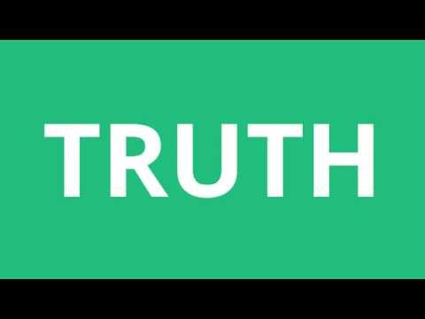 How To Pronounce Truth - Pronunciation Academy