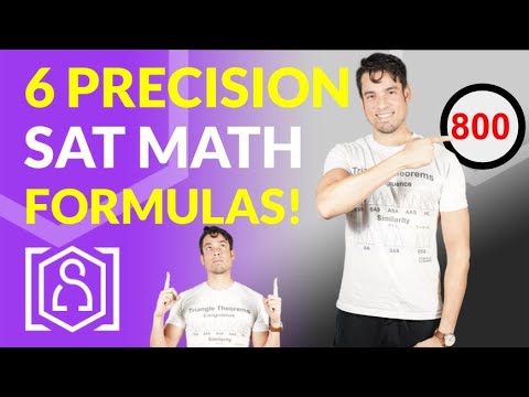 6 Precision Formulas for an 800 on SAT Math!