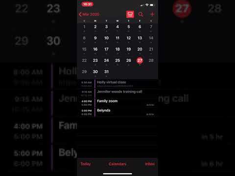 How I Keep Track of Appointments and Events