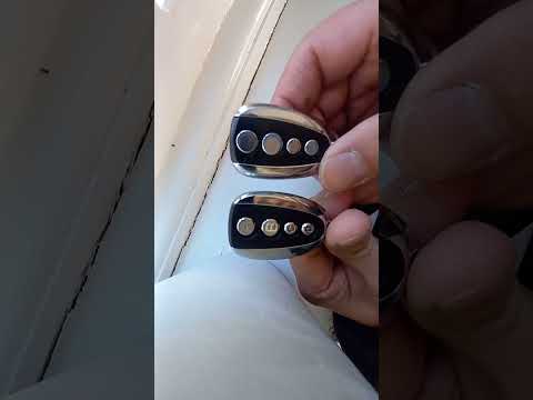 Rolling Code Gate Garage Remote Control Cloning Method / Procedure 4 Button A B C D Blue LED Light