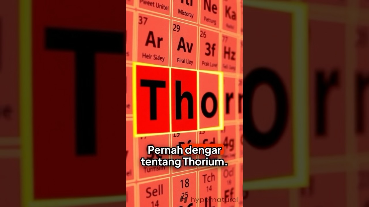 Apa itu Thorium, Sumber Energi 