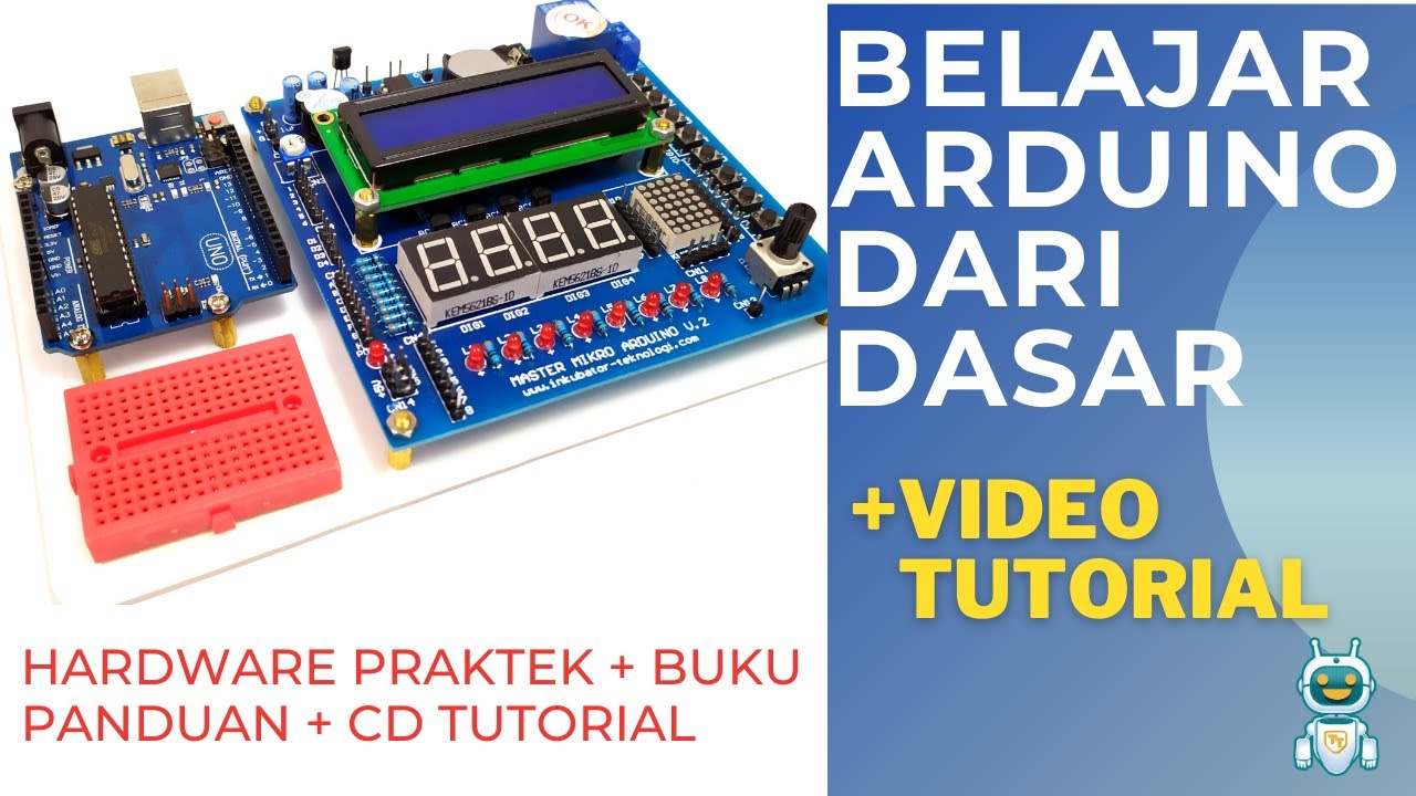 STARTER KIT ARDUINO,  kit belajar pemrograman arduino untuk pemula dari dasar by TOKOTRONIK
