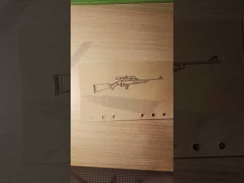 Drawing Firearms #3 - Drawing Real Guns #1 - Mossberg M802 Plinkster 18 black combo