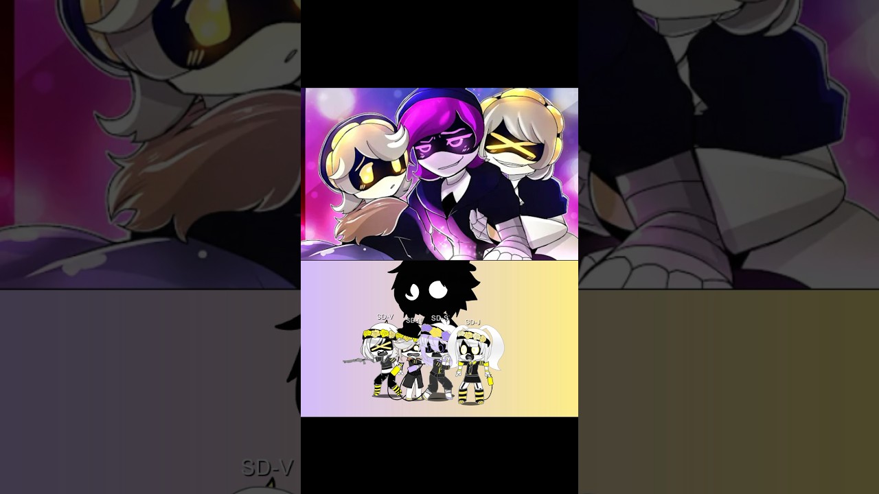 Murder Drones (Plus my OC) react to N x Uzi x V fan art 🥲
