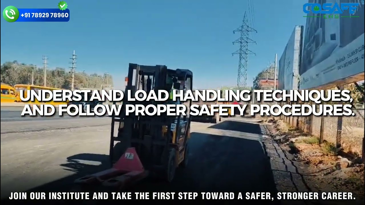Learn Forklift Operation the Right Way with Cosafe EHS