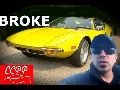 Time to Restore : DeTomaso Pantera Project