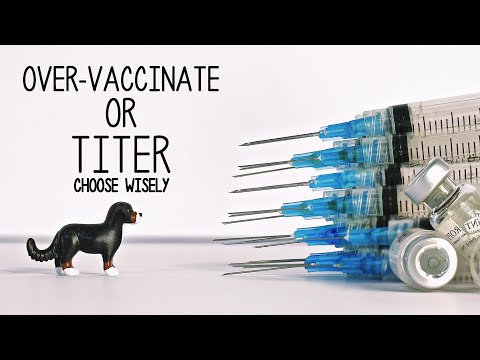 Before giving annual pet vaccines, watch this video about antibody titers first!