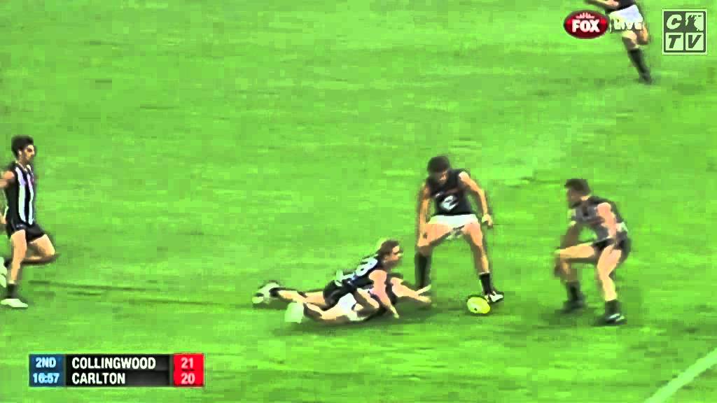 Ben Sinclair tackles hard