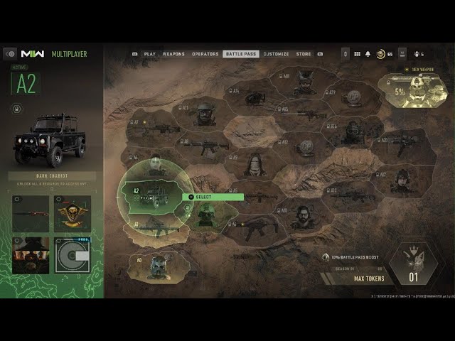 How to fix missing Battle Pass Tokens glitch in Modern Warfare 2?