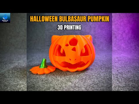 🎃 Halloween Pumpkin Bulbasaur - STL & 3mf Multicolor・ STL File for 3D ...