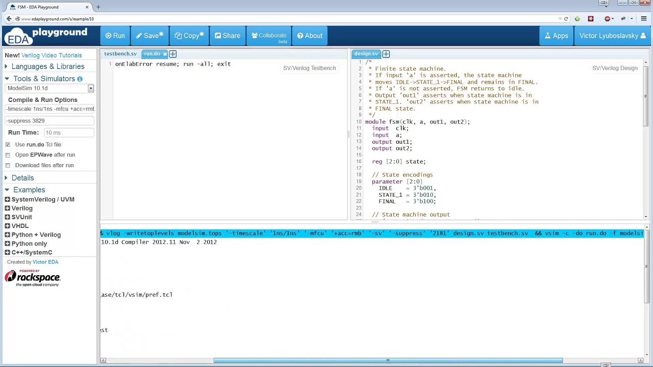 Using ModelSim DO file