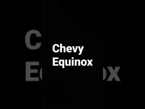 How to pronounce Chevy Equinox