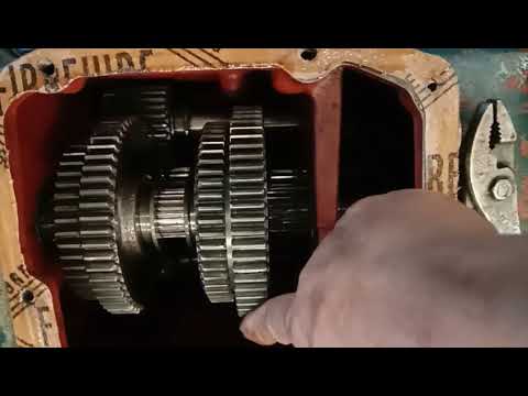 HOW TO REPLACE REVERSE GEAR WITHOUT SPLITTING KUBOTA L1500,L2000
