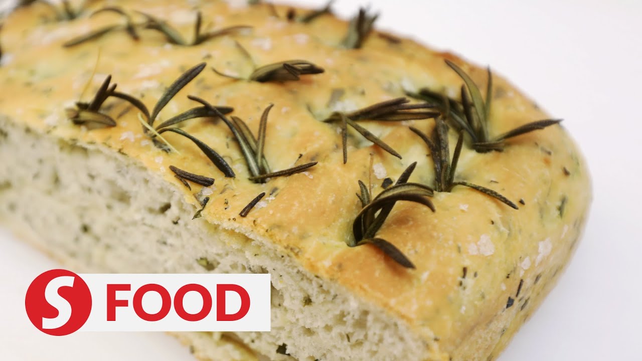 Retro Recipe: Rosemary focaccia