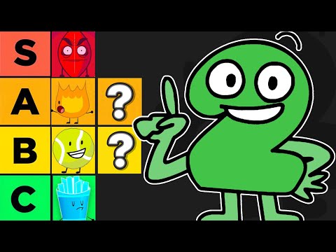 THE ULTIMATE BFDI TIER LIST