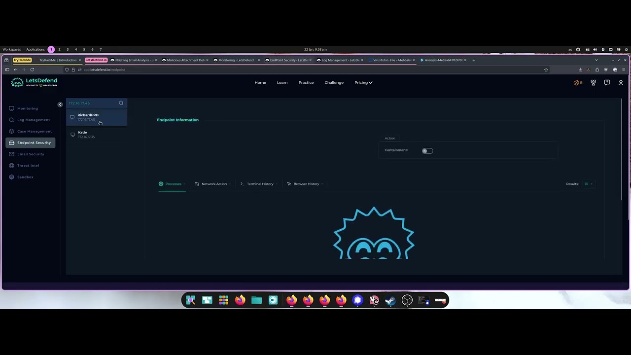 SOC Investigation – Malicious Attachment Detected (Phishing Alert) (LetsDefend SOC114)