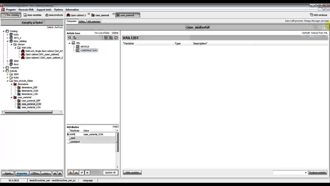 iCC 007 Copying xml structure, using an include