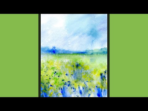 How I use value and chroma in landscape painting