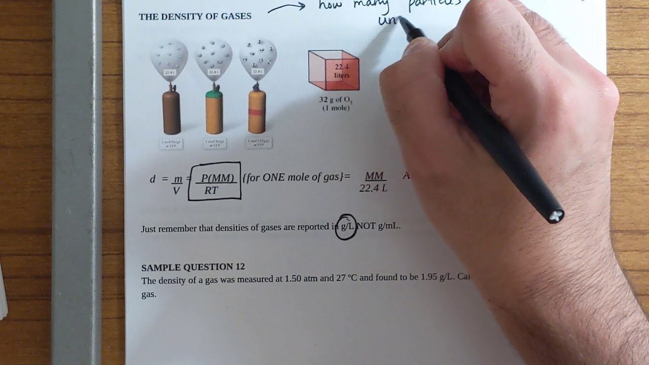 Unit 3-Important Information Part III- Ideal Gases and Density