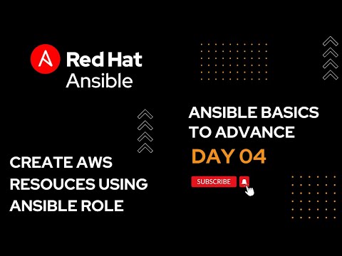 Create resouces on AWS using Ansible | used ansible components like roles, playbooks, vaults & more