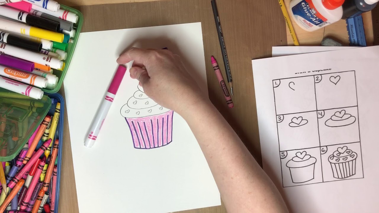 Let’s make a cupcake like Wayne Thiebaud