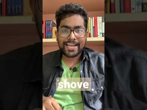 Shove Meaning and Usage | FHL Spoken English Shorts