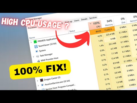 How to FIX ''High CPU and GPU Usage''
