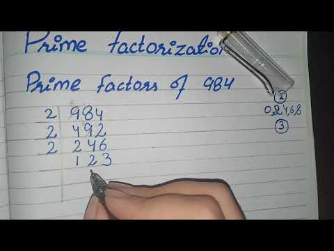 How to find Prime Factors of any number, How to find Prime Factors of a number