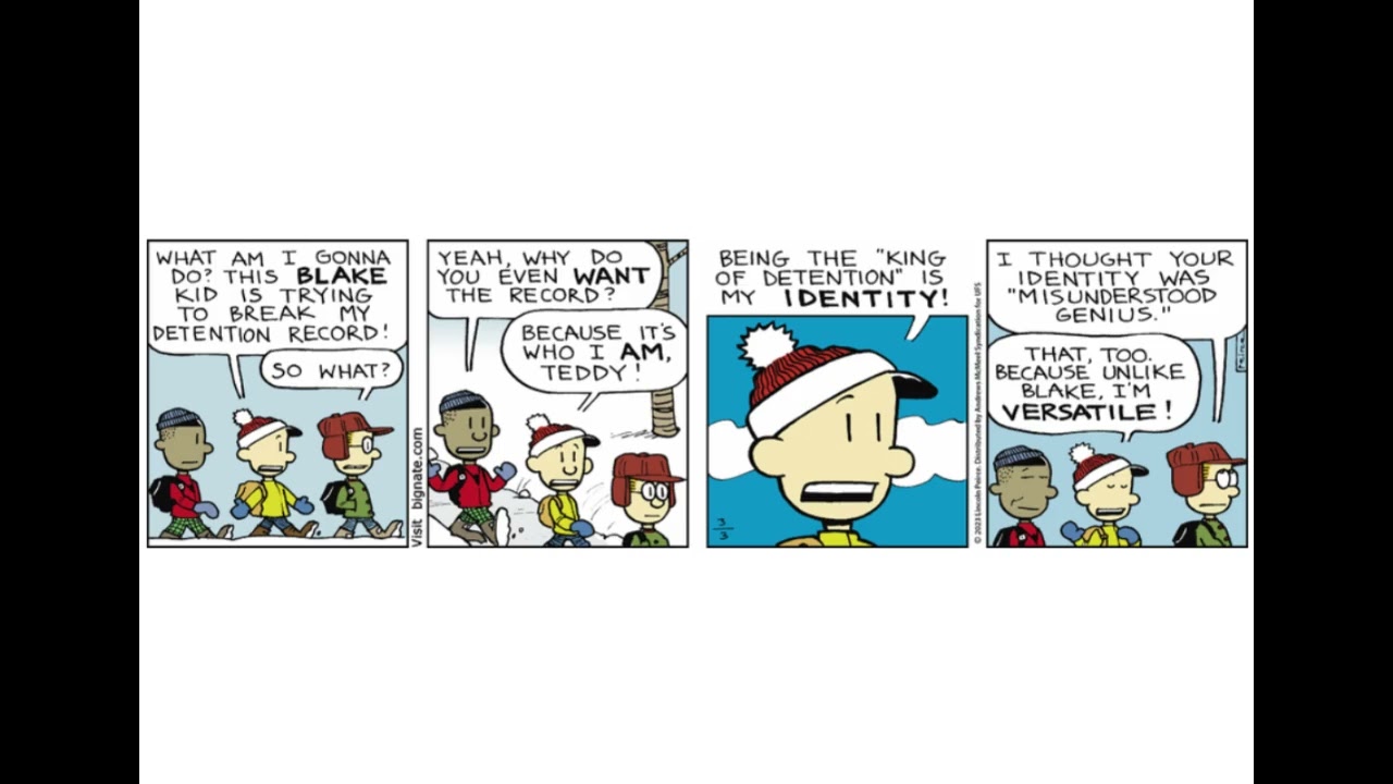Big Nate Comic strip March 3, 2023