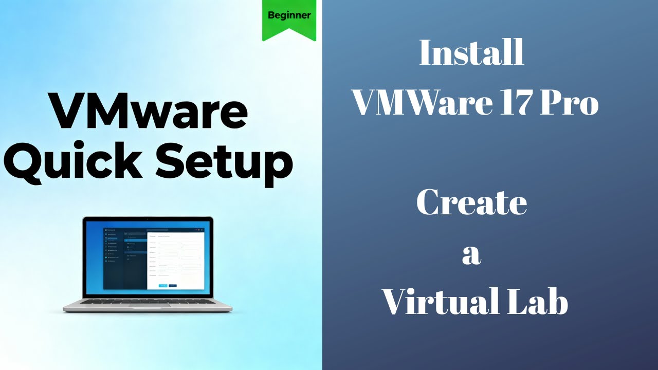 Create a Virtual Lab in Minutes! [Solved] VMware Workstation 17 Pro Installation Guide | Beginners