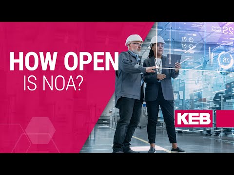 How open is NOA? IIoT by KEB Automation