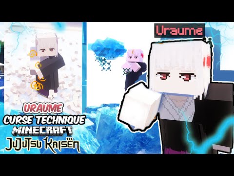 The Frozen Star URAUME Cursed Technique inside Minecraft Jujutsu Kaisen!