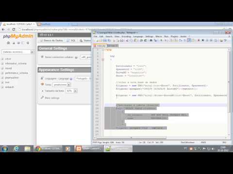 Learn 119 Criar uma base de dados e respetivas tabelas no mesmo script - Mind Luster