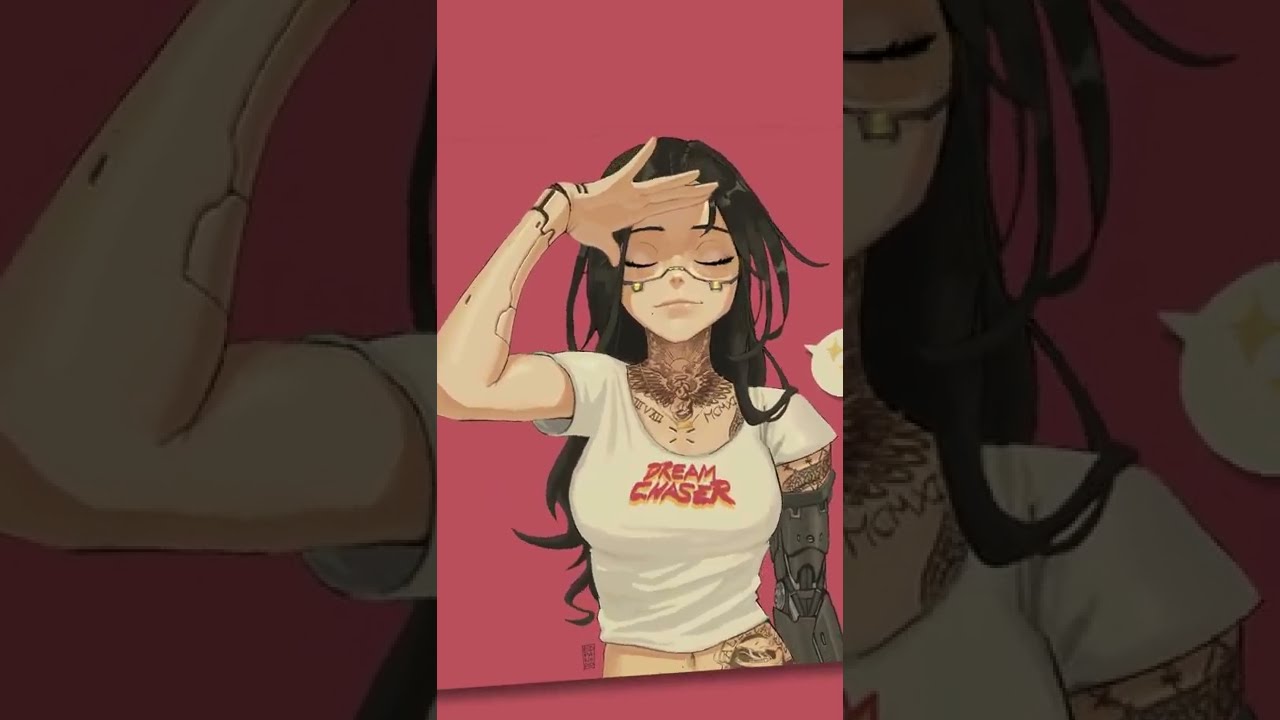 Live Wallpaper - Cyberpunk Girl