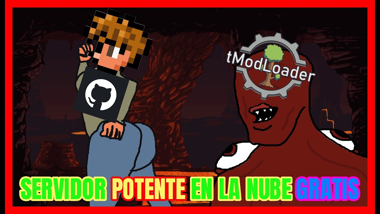 Actualizado | Crea un servidor de TmodLoader sin lag con github | Gratis | En la Nube | Android/Pc