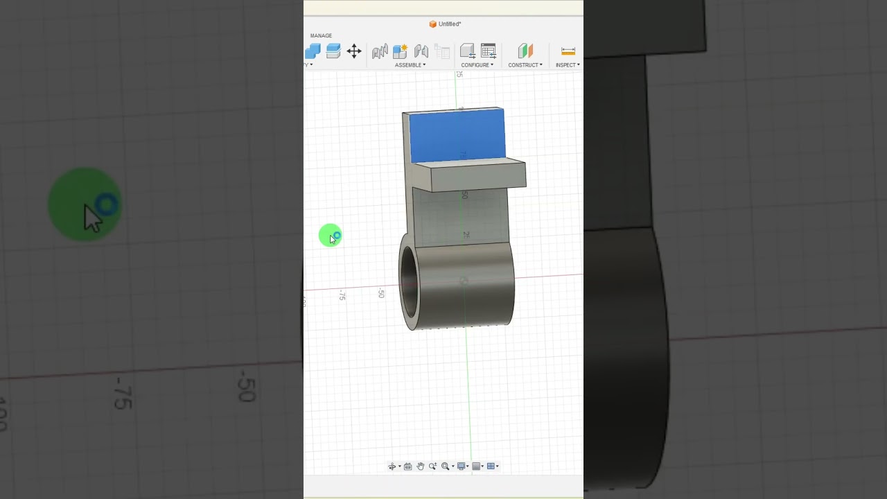 Fusion360 Part Modeling Tutorial-109. #design #3dmodeling #modelingtutorial #engineering#fusion360