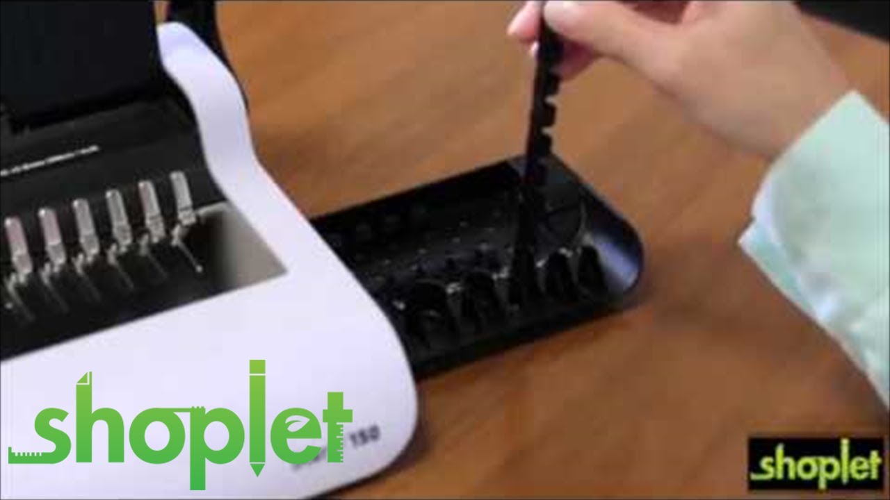 Fellowes Star+ 150 Manual Comb Binding Machine - FEL5006501 - Shoplet.com