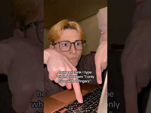 Typing With 2 Fingers⌨️